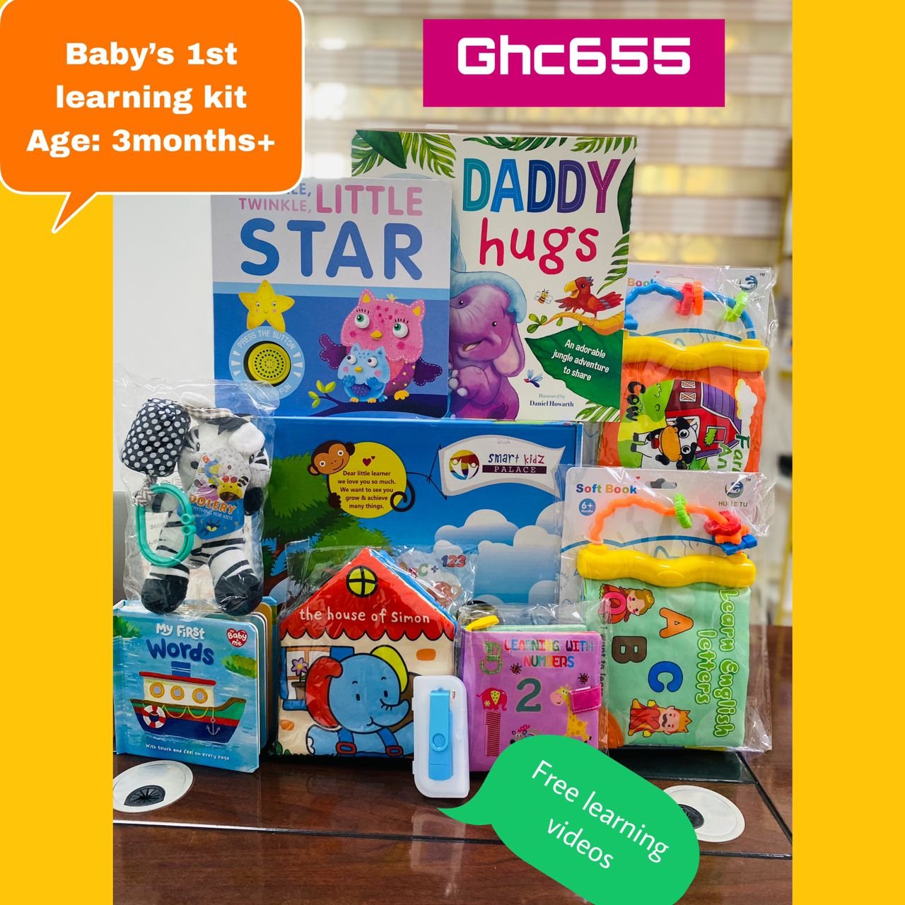 Baby's First Learning Kit Age 3mths+ - Smart Kidz Palace Ecommerce
