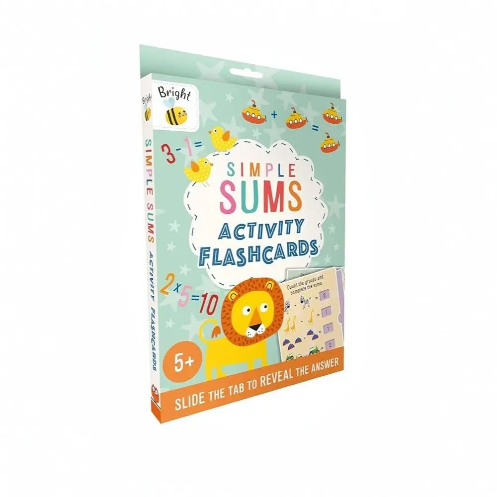SIMPLE SUMS ACTIVITY FLASHCARDS - Smart Kidz Palace Ecommerce
