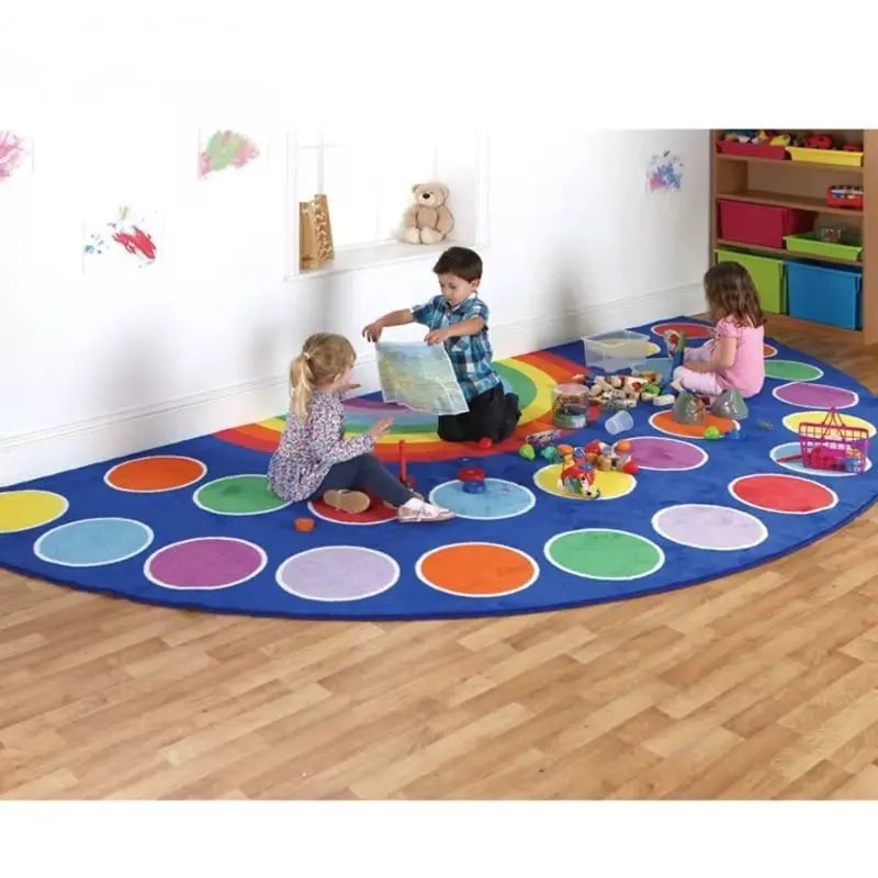 CLASSROOM MONTESSORI LEARNING MAT FOR PRESCHOOLS AND HOMES (SEMI-CIRCLE ...