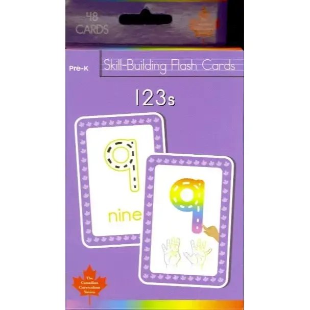 123s Skill-Building Flash Cards (Canadian Curriculum Press Pre-K ...