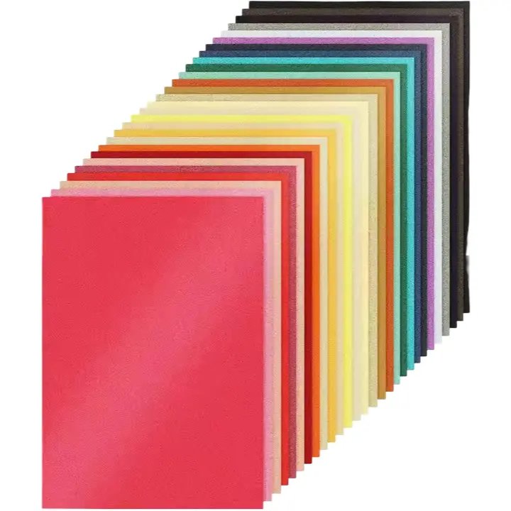 50 PCS COLORFUL A4 MANILA CARDS - Smart Kidz Palace Ecommerce
