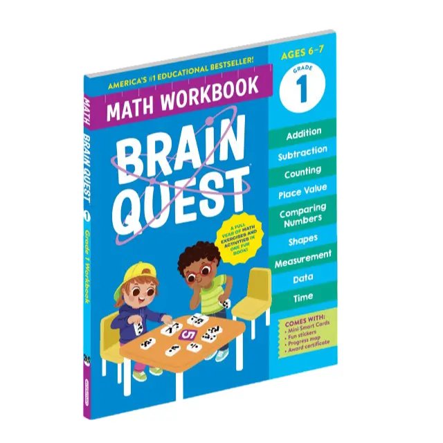 Brain Quest Math Workbook Grade 1 - Smart Kidz Palace Ecommerce