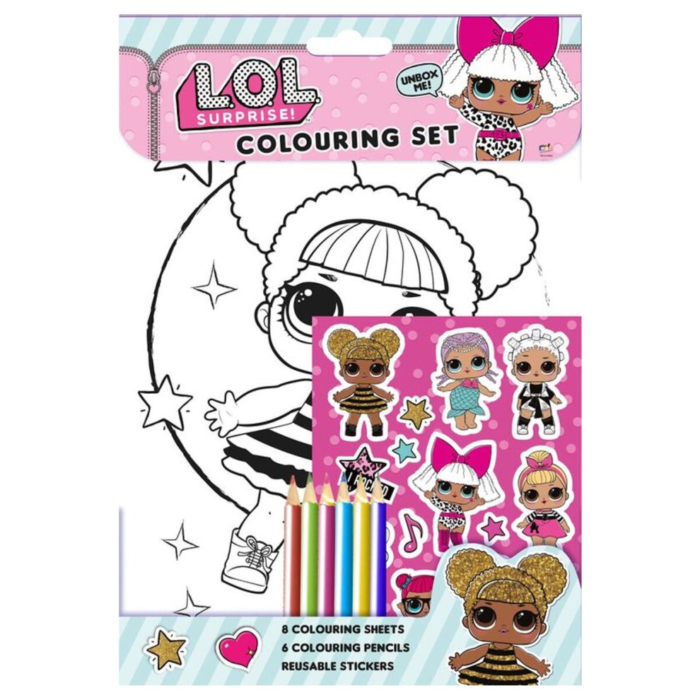 LOL SUPRISE COLOURING SET - Smart Kidz Palace Ecommerce
