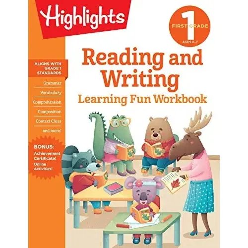 Reading And Writing Learning Fun Workbook (Grade 1) - Smart Kidz Palace ...