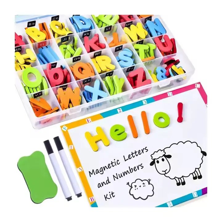 MAGNETIC LETTERS 208PCS - Smart Kidz Palace Ecommerce
