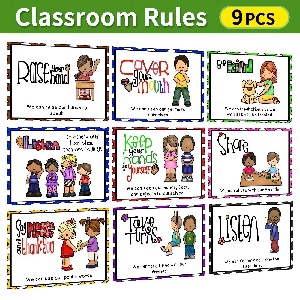 Good Manners Classroom Rules - Smart Kidz Palace Ecommerce