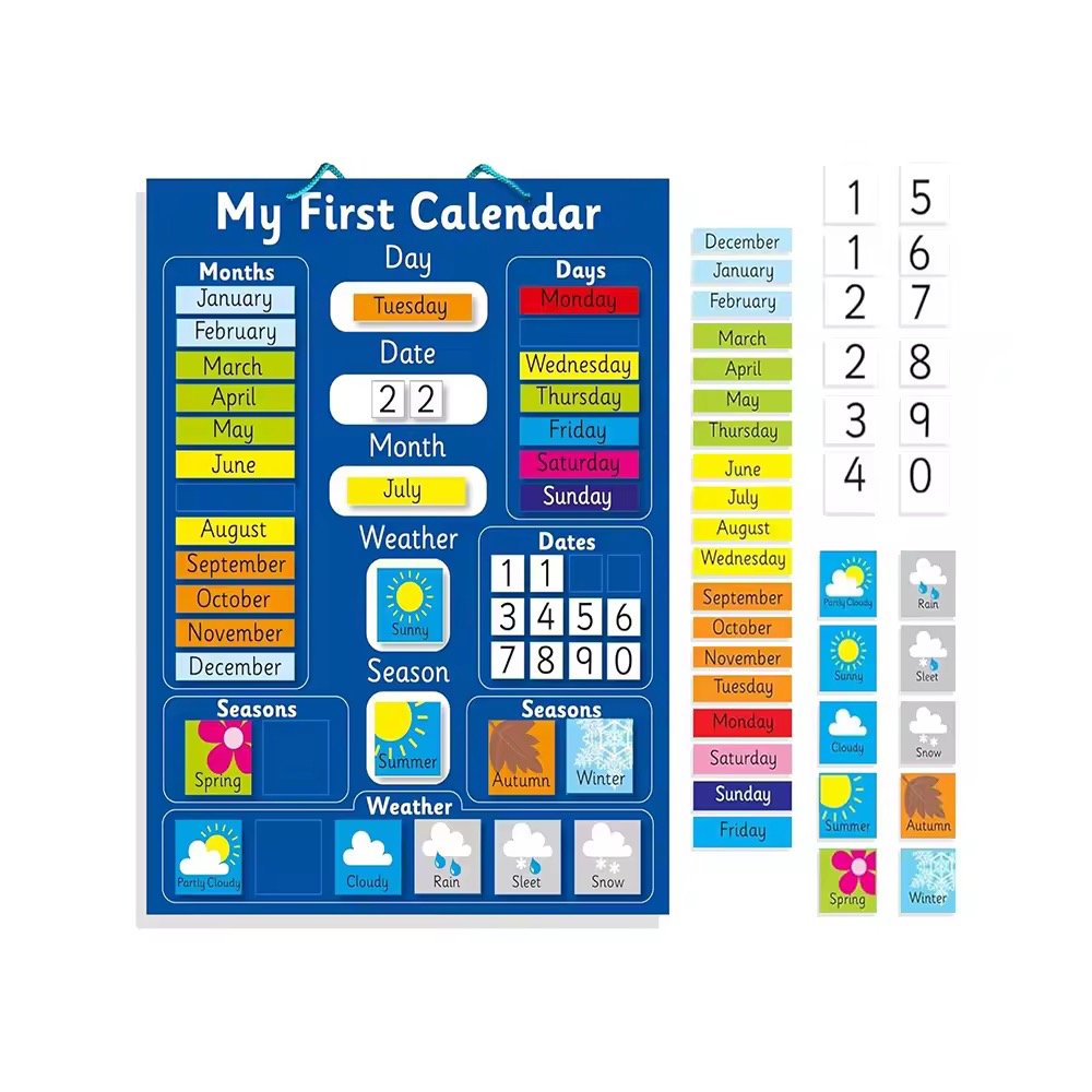 My First Calendar Lesson For Kids - Smart Kidz Palace Ecommerce