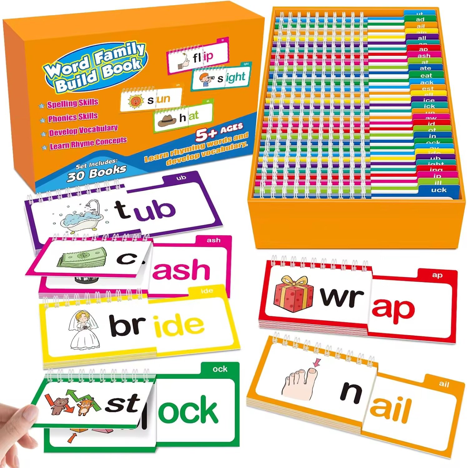 Word Family Build Book 30 Pcs - Smart Kidz Palace Ecommerce